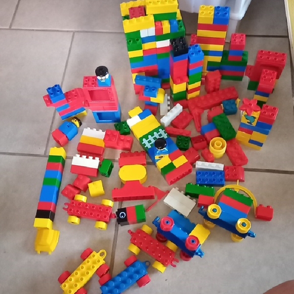 Toys | Giant Set Of Lego Duplo Approximately 24 To 250 Pieces | Poshmark